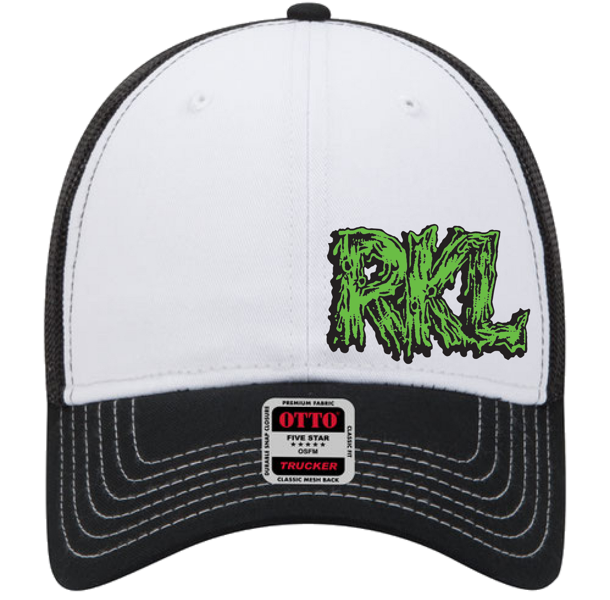 RKL Logo Black and White Hat – Some Merch